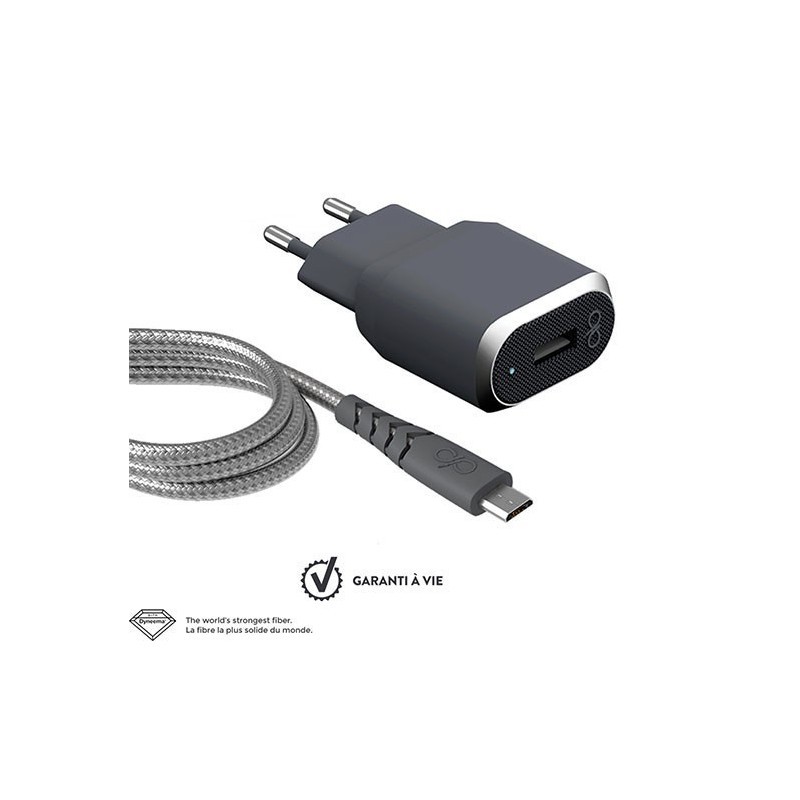 Base de chargeur 1 port USB-A + câble de charge Micro USB Force Power